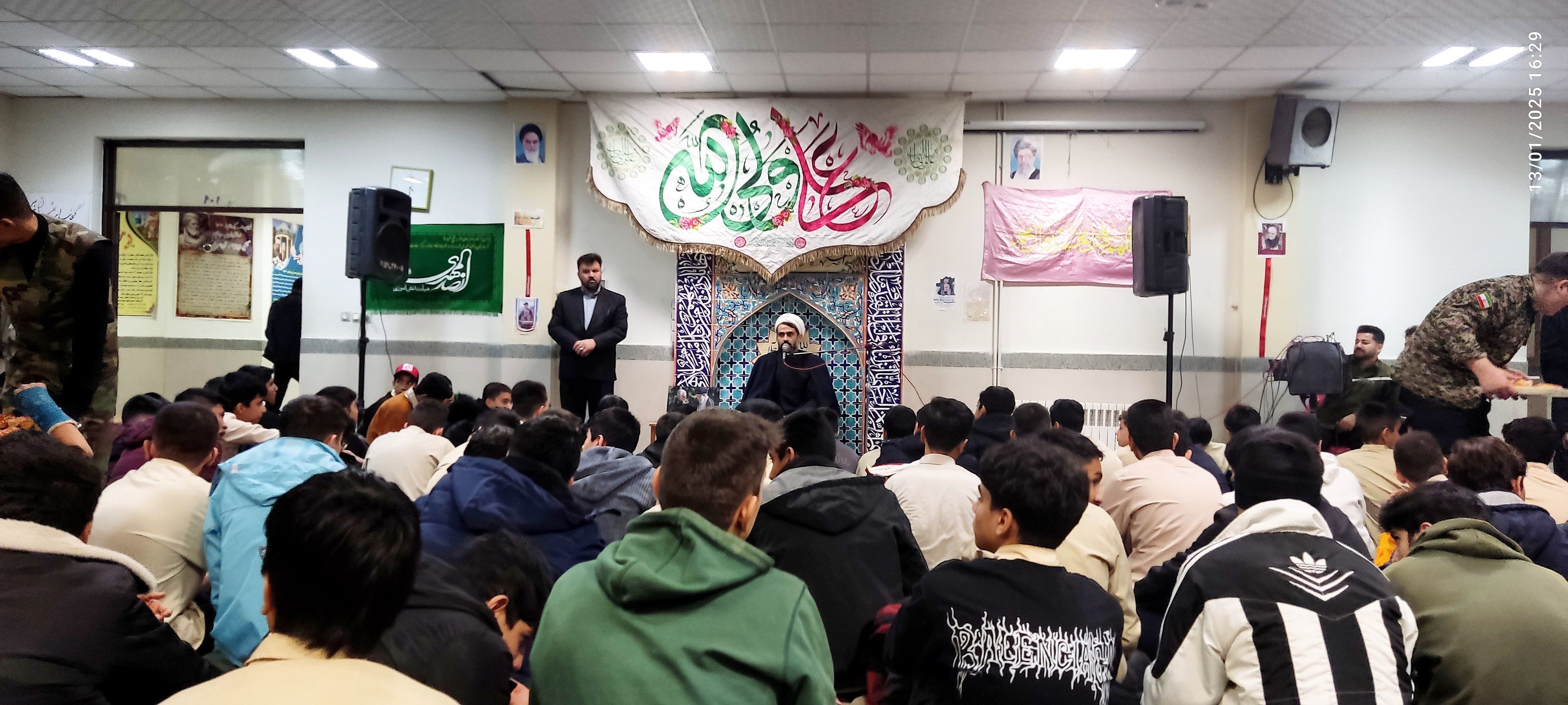 جشن ولادت امام علی ع و روز پدر در دبیرستان دوره اول ابوریحان بیرونی ۲